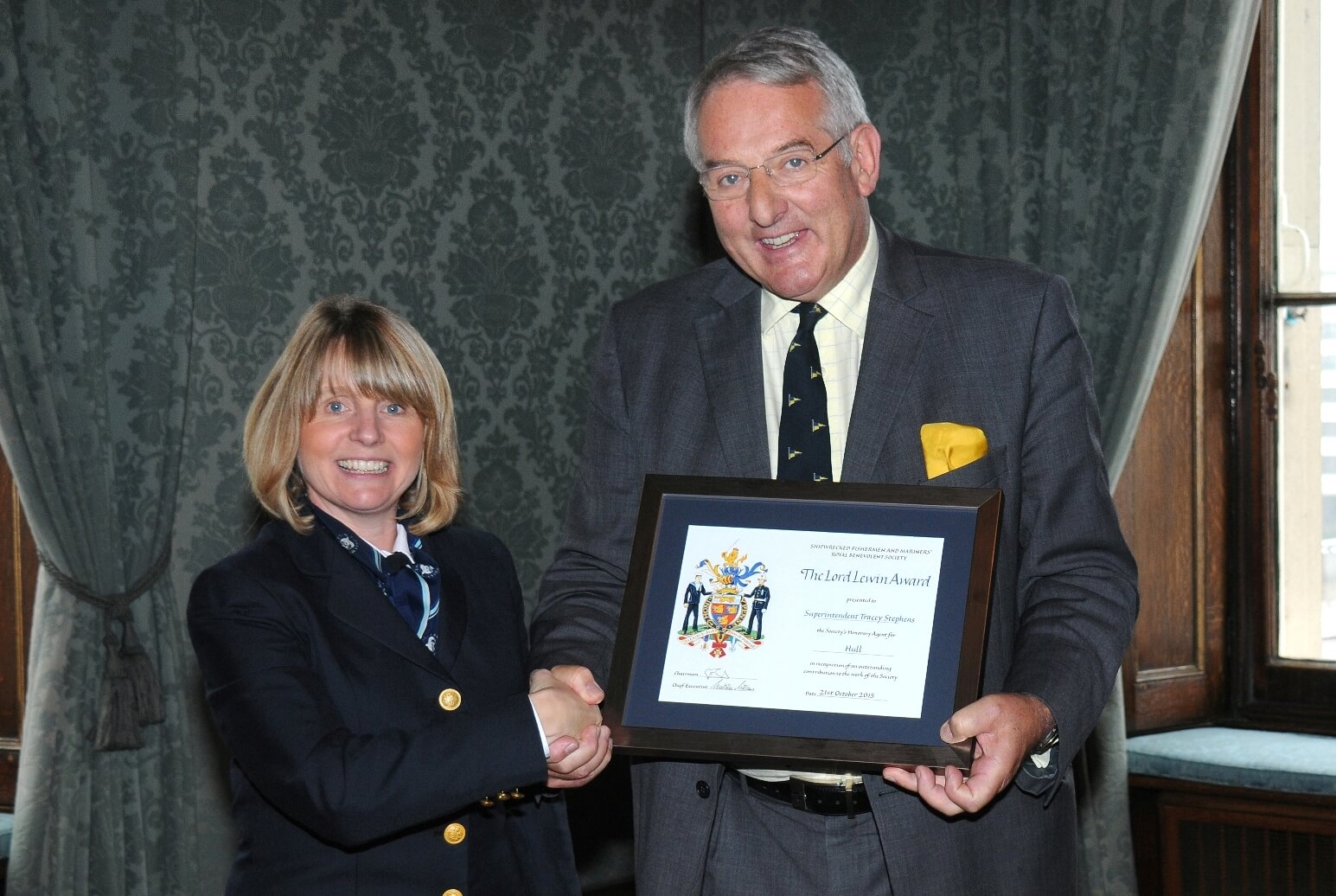 Skill and Gallantry Awards 2015 - Shipwrecked Mariners' Society