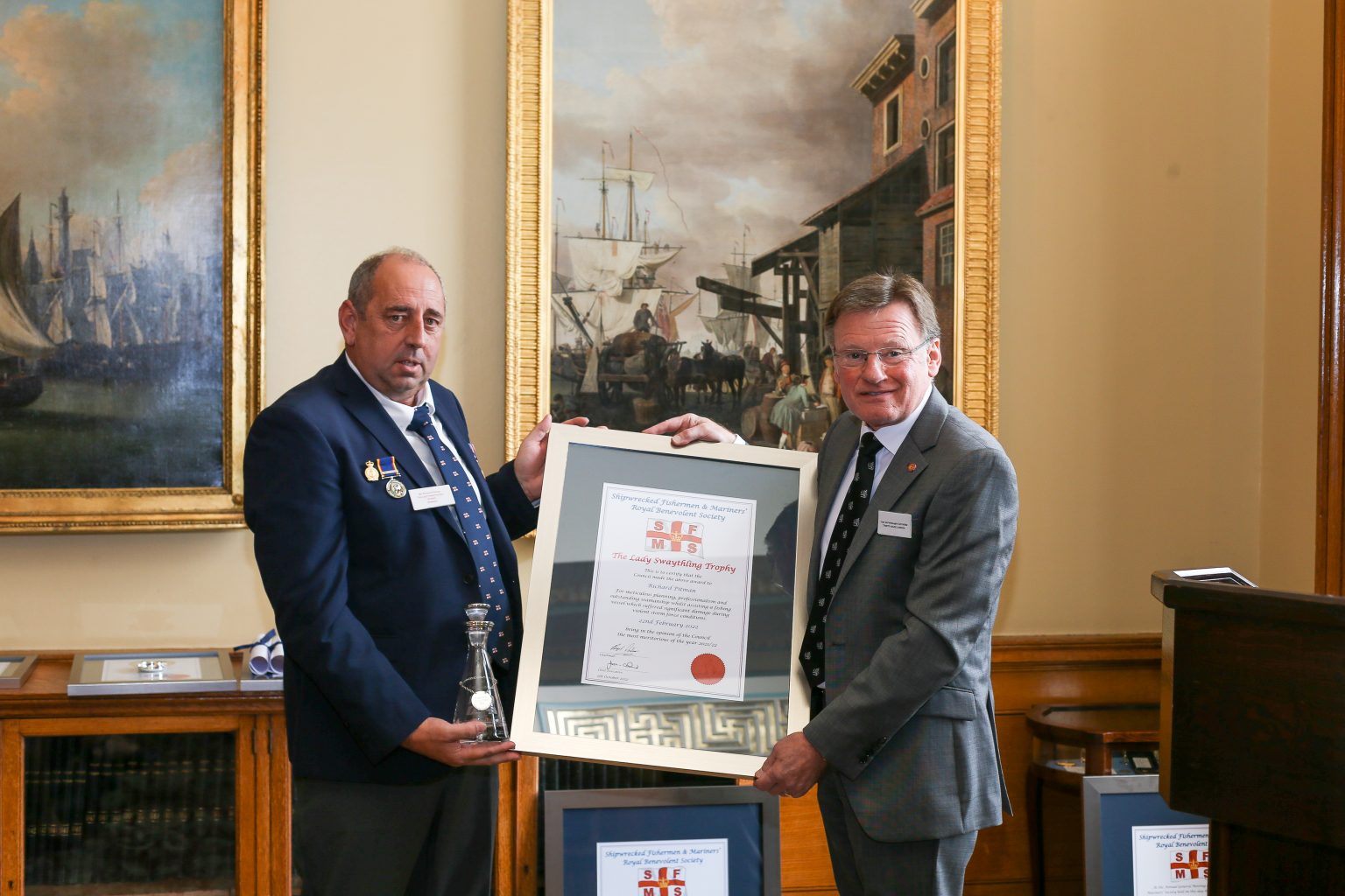 Skill & Gallantry Awards 2022 - Shipwrecked Mariners' Society